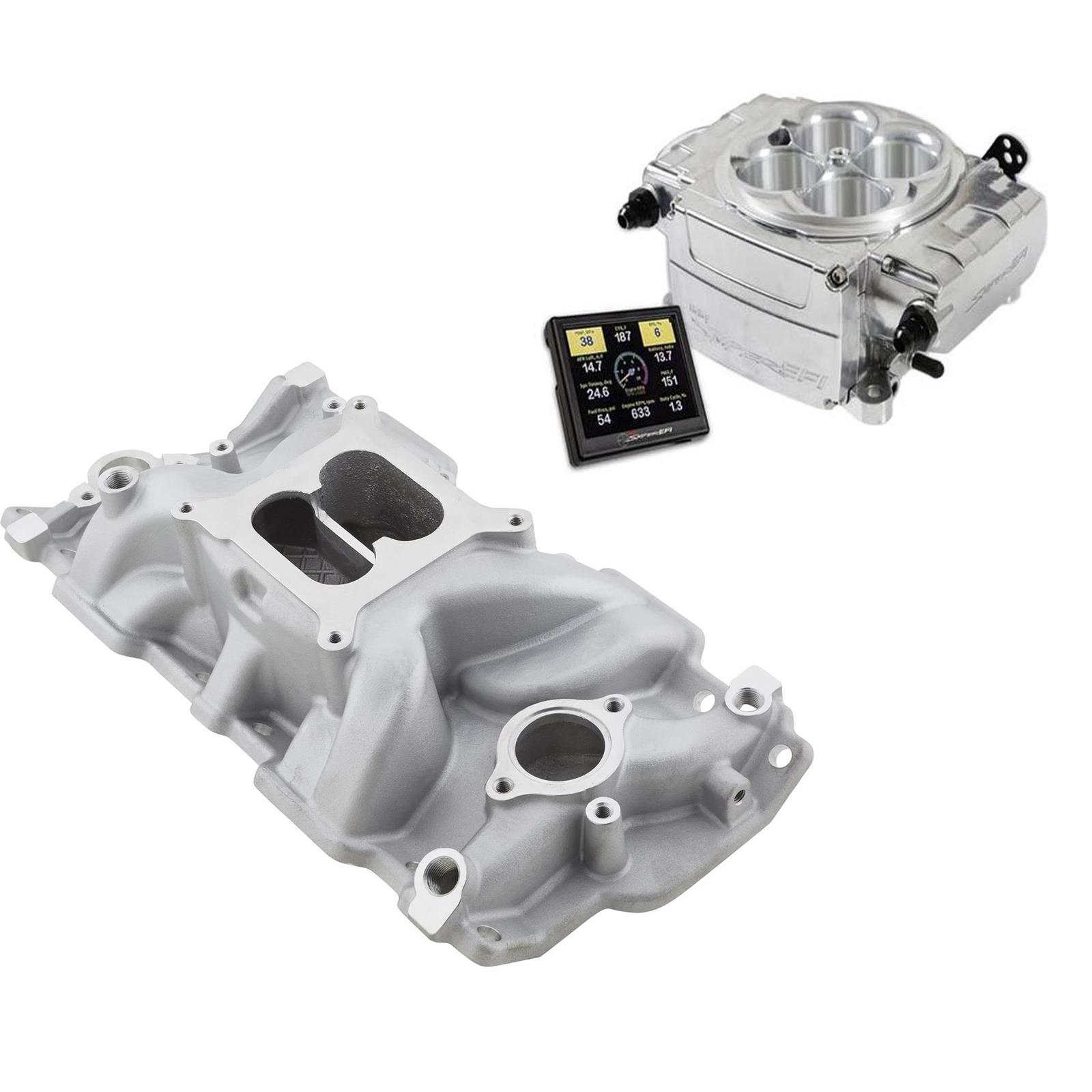 Small Block Ford Eliminator Intake & Sniper 2 EFI Conversion Kit