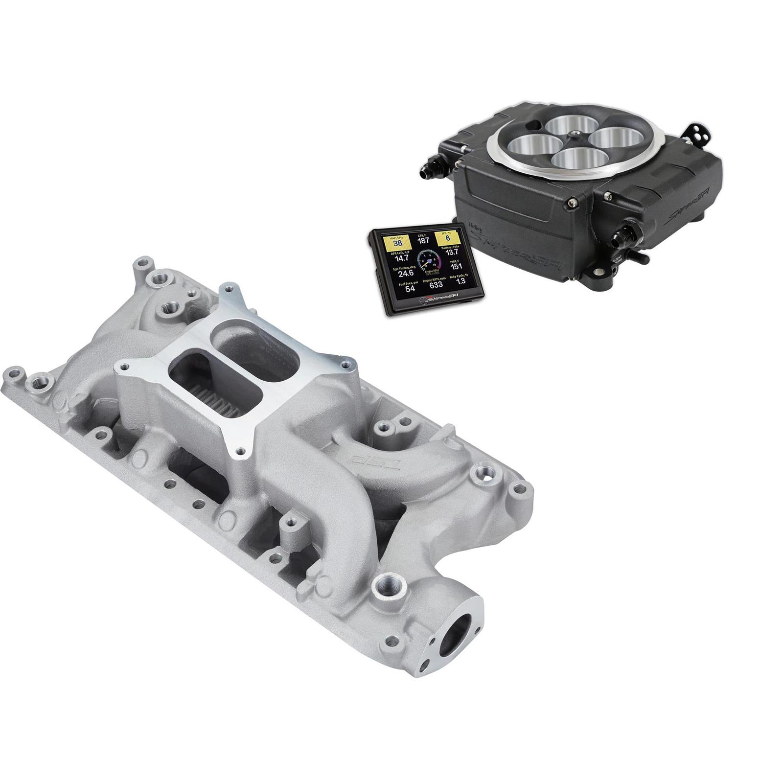 Small Block Ford Eliminator Intake & Sniper 2 EFI Conversion Kit