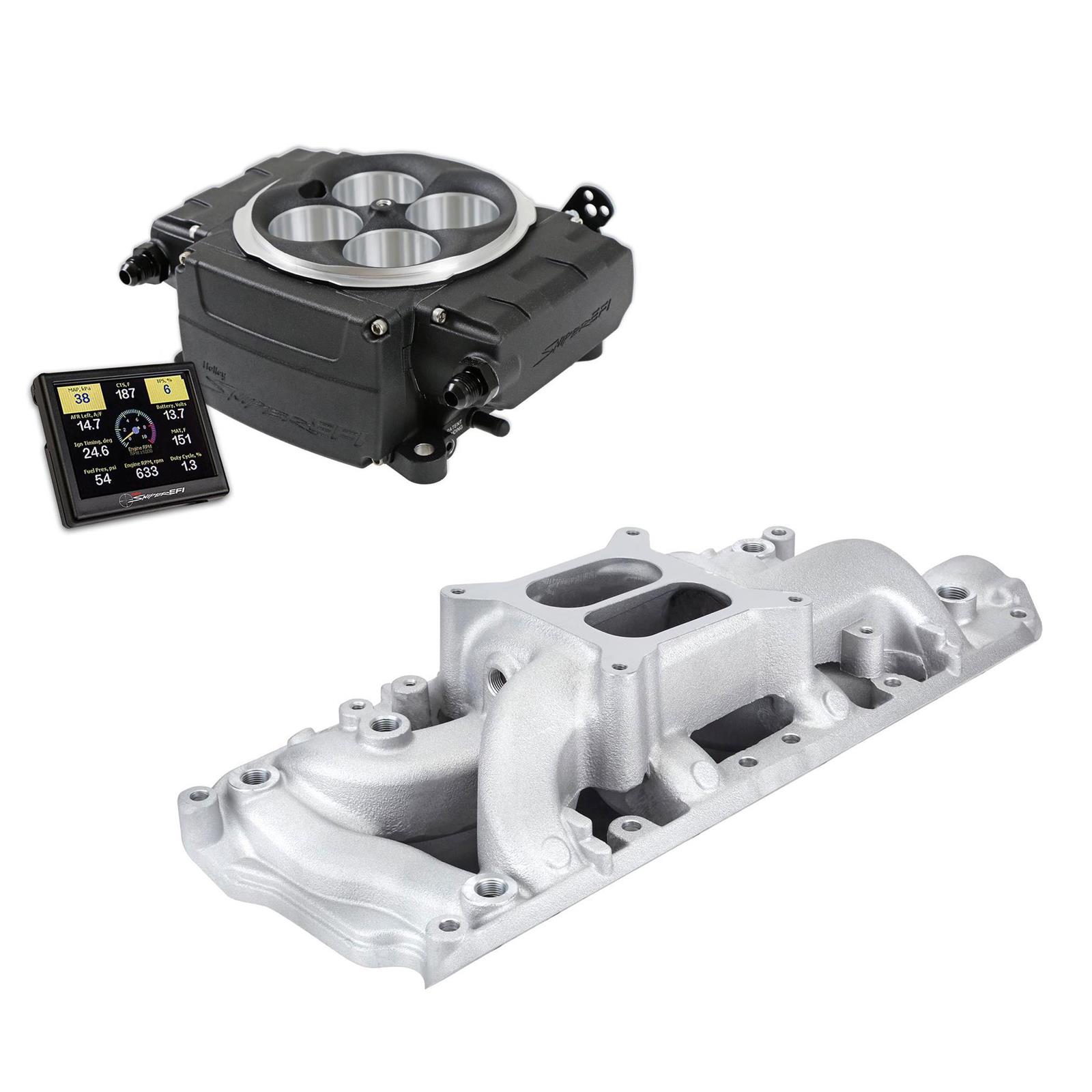 Small Block Ford Eliminator Intake & Sniper 2 EFI Conversion Kit