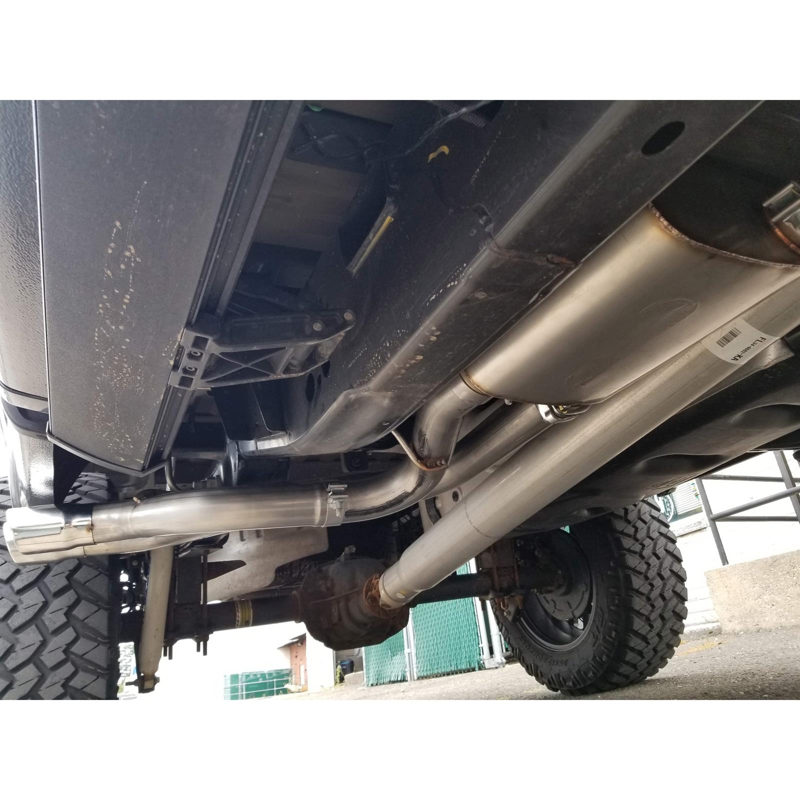 QTP 440015B Screamer Exhaust System, Cat Back, Kit