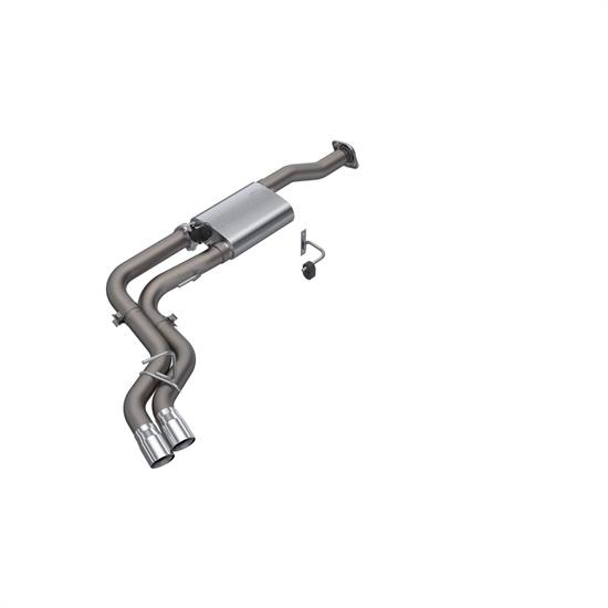 QTP 440015B Screamer Exhaust System, Cat Back, Kit