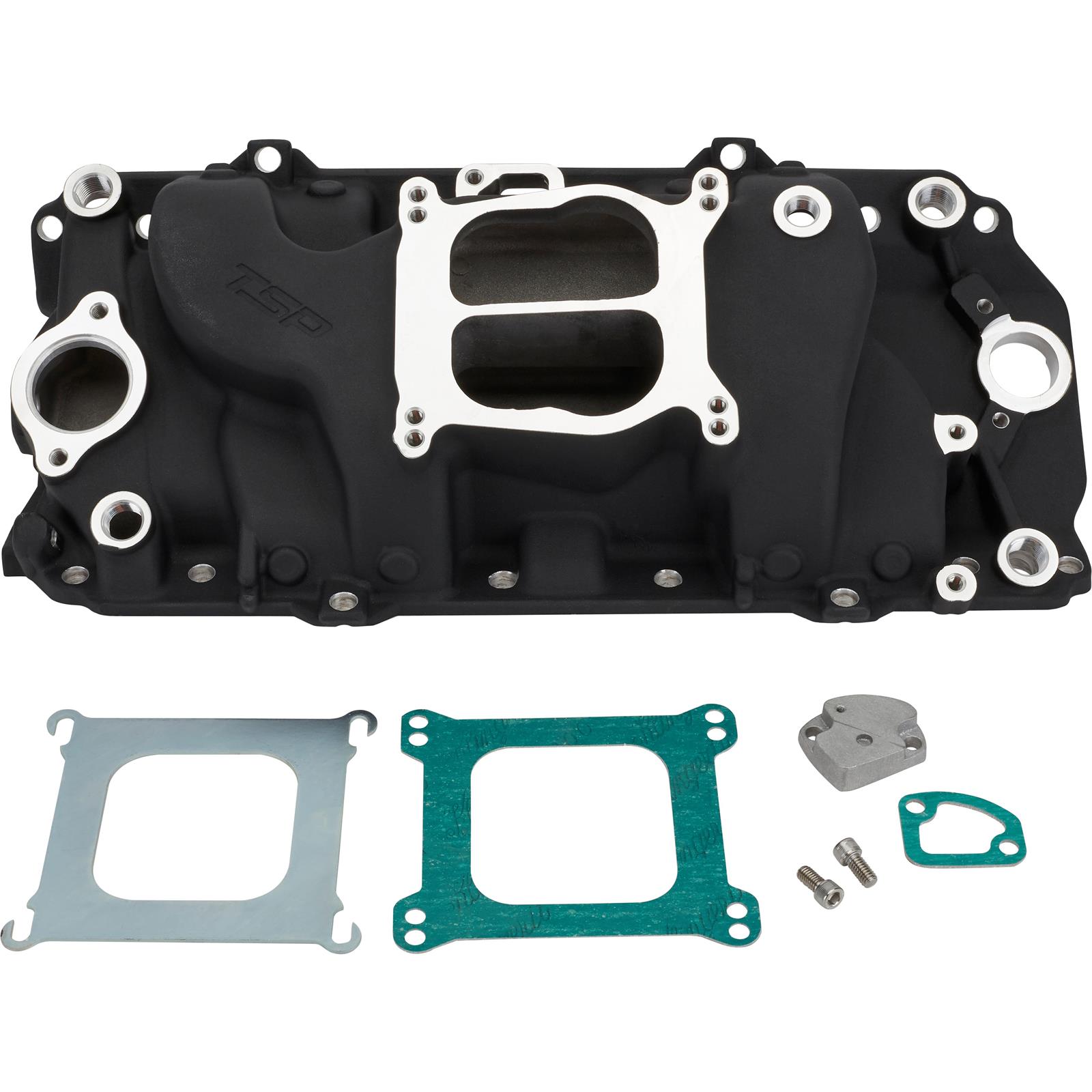 Speedway Big Block Chevy Aluminum Dual Plane Intake, Oval Port