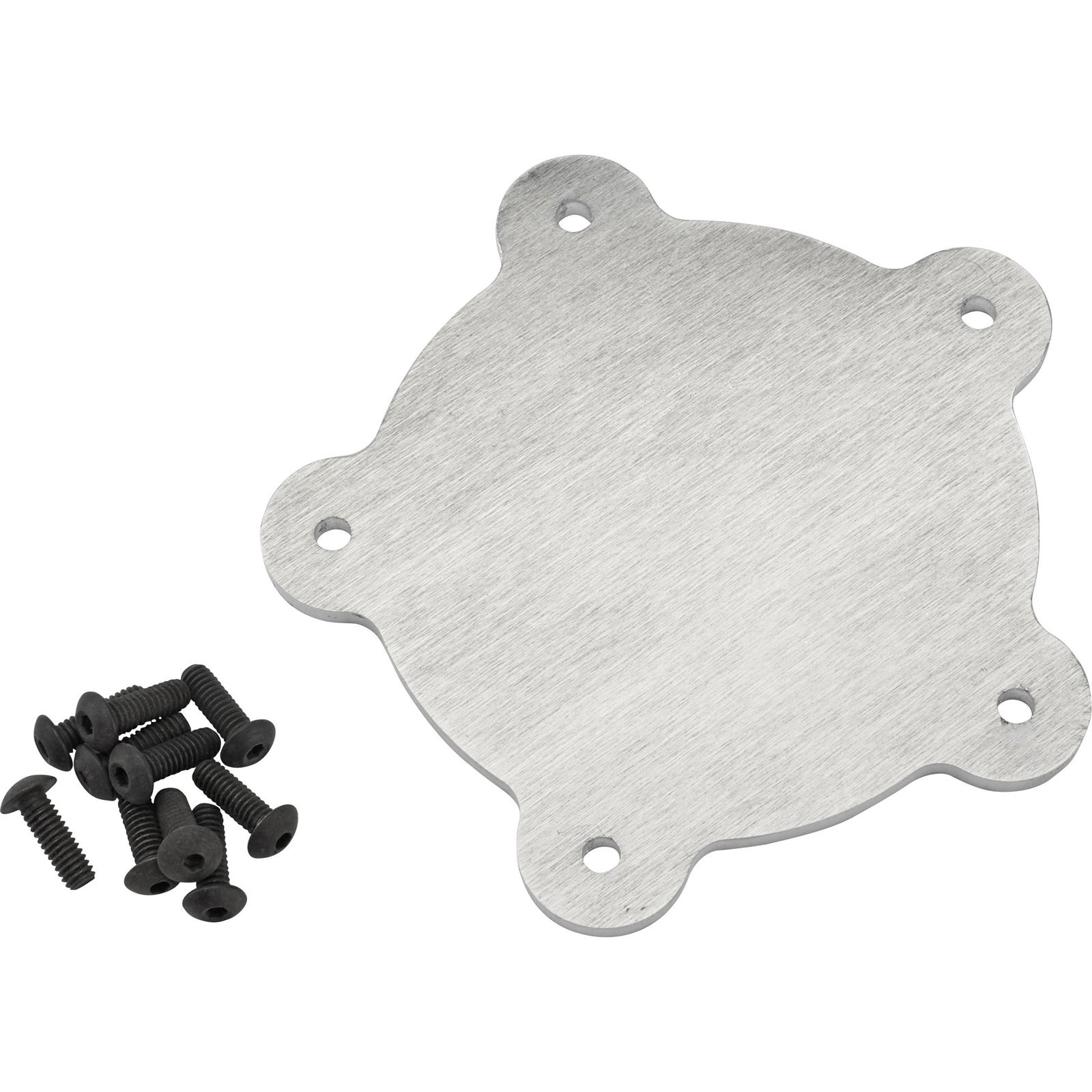 Rear Center Cap Delete Plates, 2-1/8 Inch