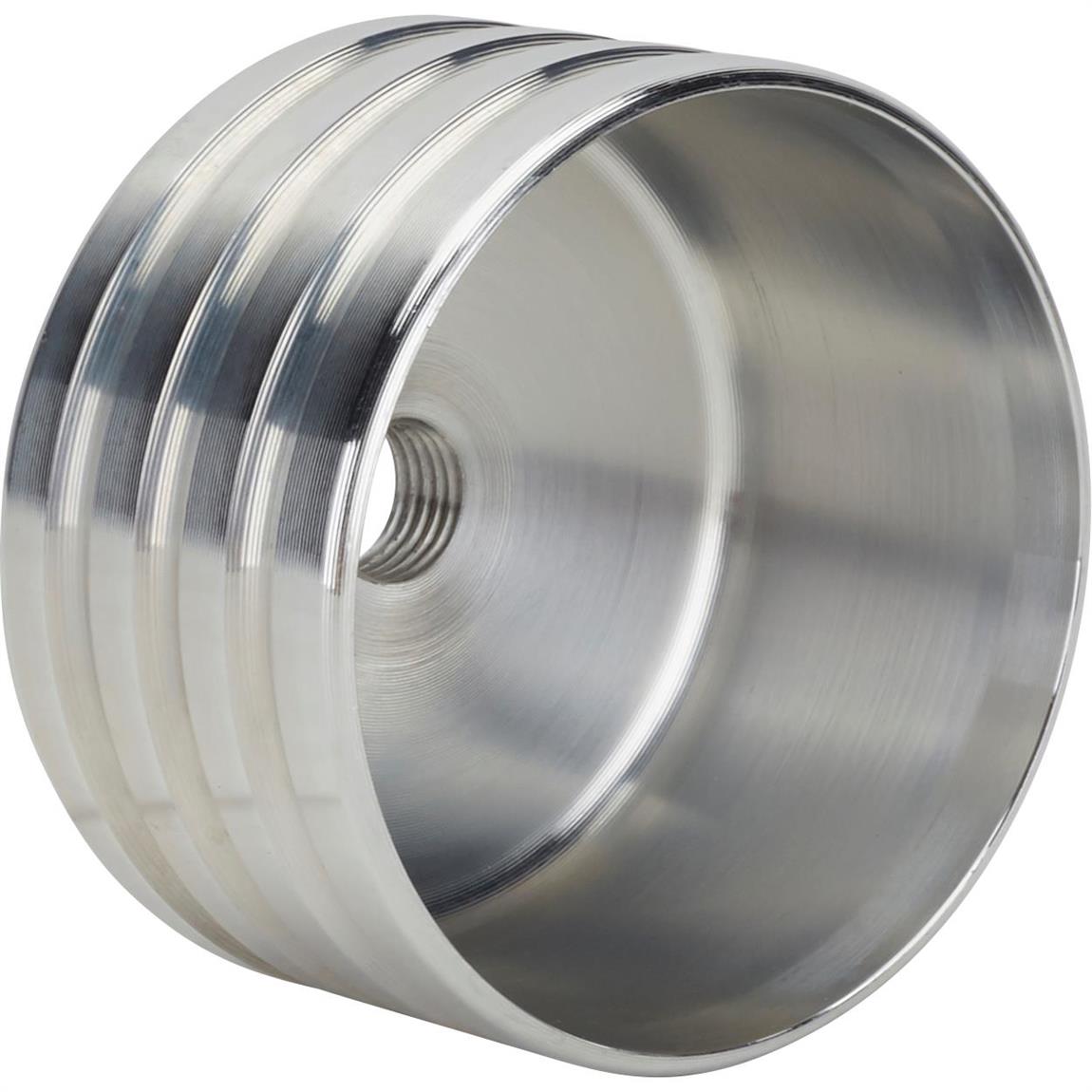 Speedway Aluminum Short Shock Cup, 7/16-20 Inch Thread, 1.5 Inch Tall