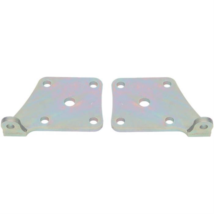 S10 10-Bolt Rear Axle Leaf Spring Plates, Zinch Finish