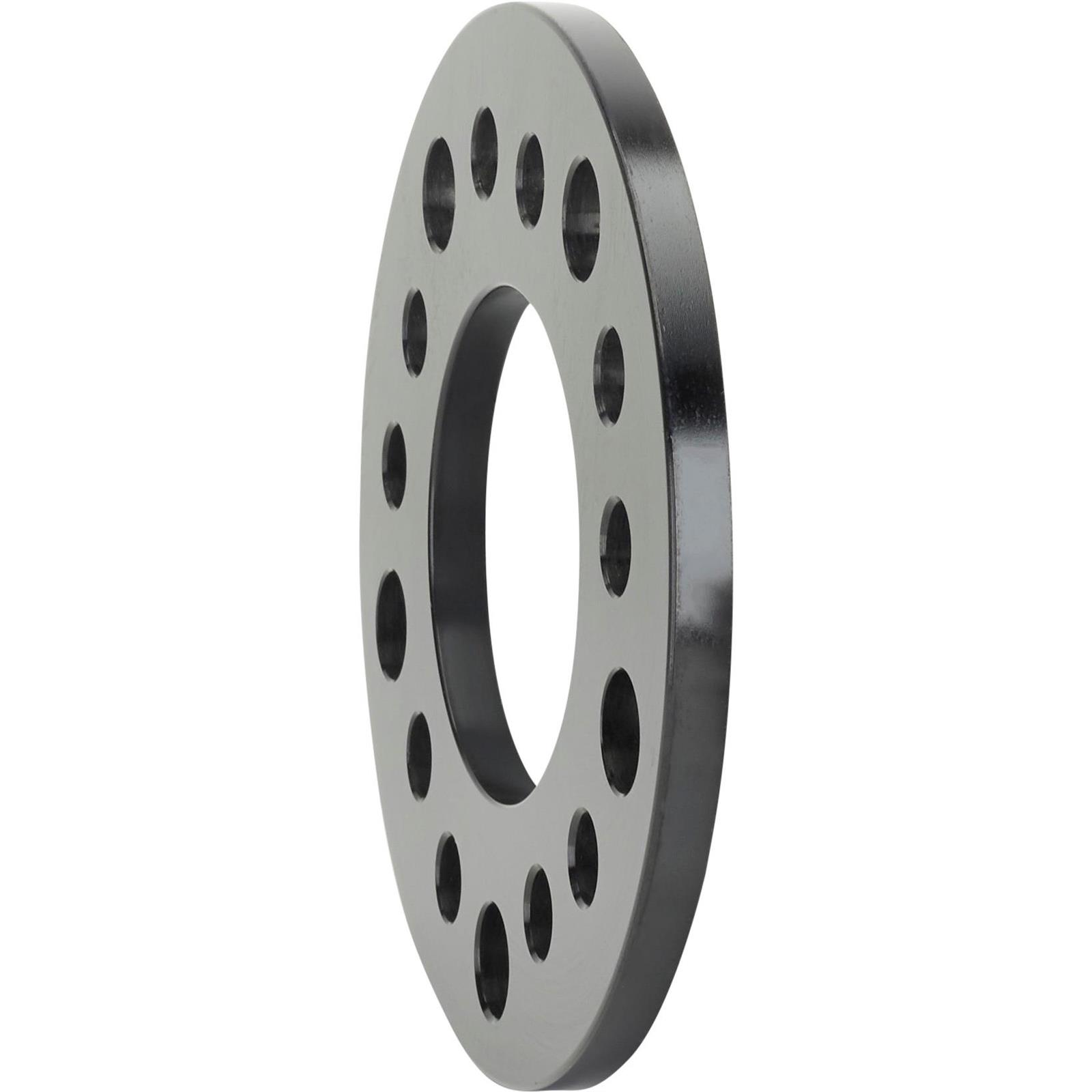 Aluminum Wheel Spacer, 3/8 Inch Thick, Black Anodized