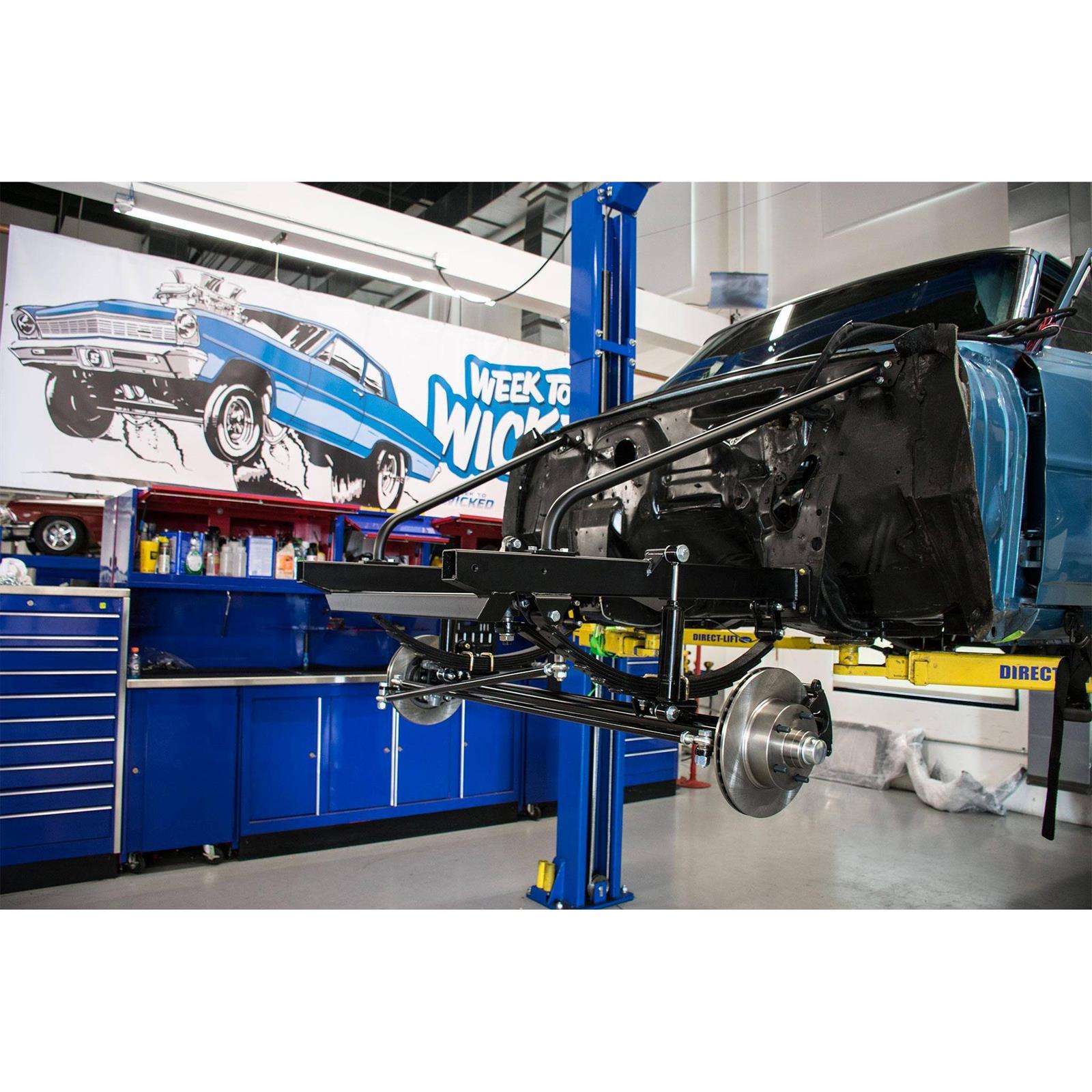 1962-67 Chevy II Nova Front End Bolt-On Gasser Axle Suspension Kit