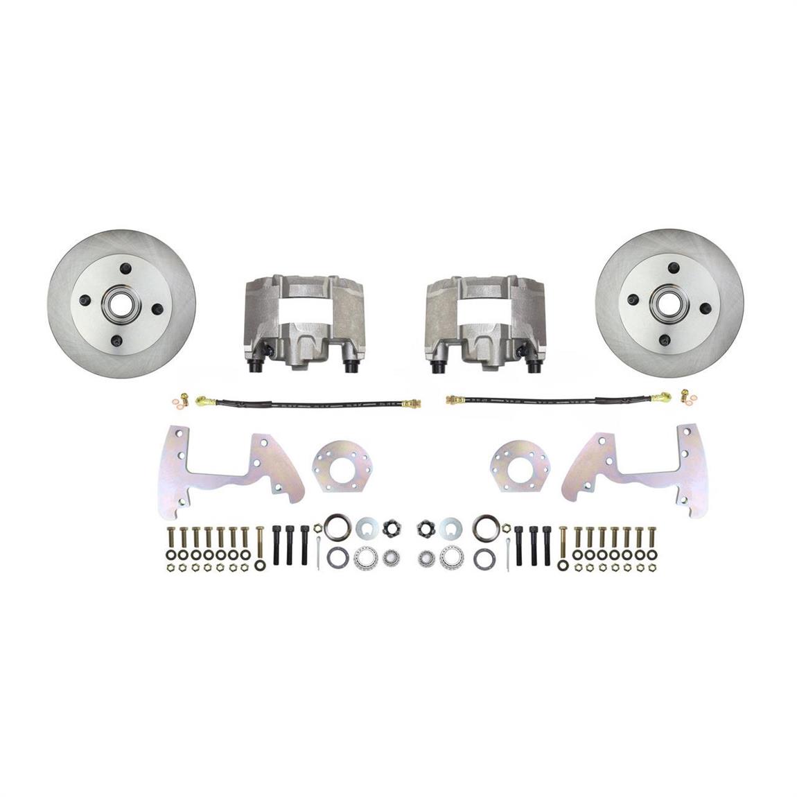 1964-66 Mustang 6 Cyl. Disc Brake Conversion Kit STD w/Master