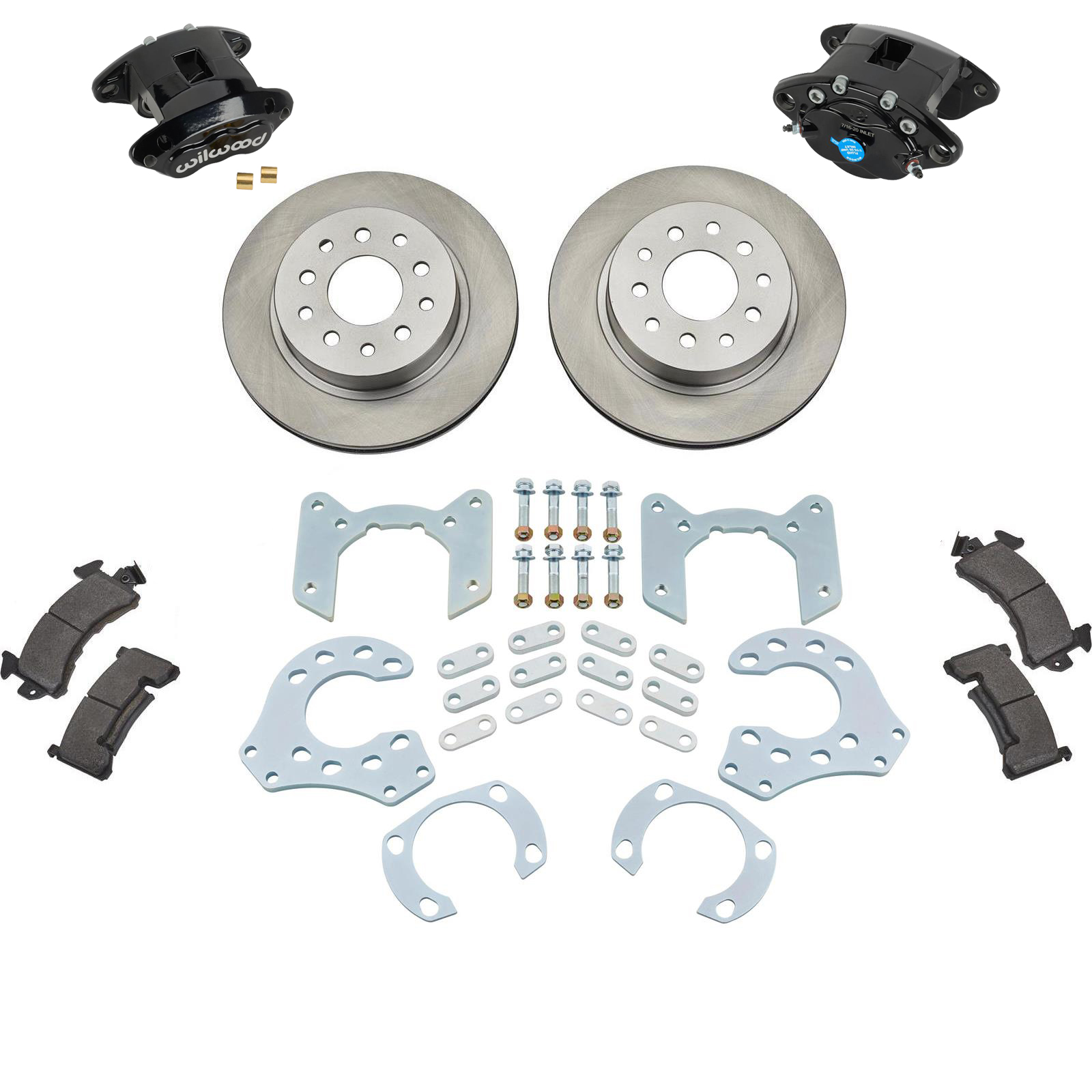 Ford 9" Bolt-On Disc Brake Kit W/ Wilwood Calipers