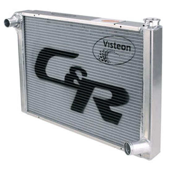 C&R Radiators 802-26190 Chevy Aluminum Radiator, 19 x 26 Inch