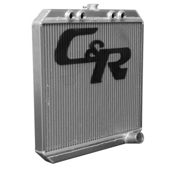 C&R 843-20228 Sprint Car Radiator, 20 x 22 Inch, 1.75 Inch Outlet