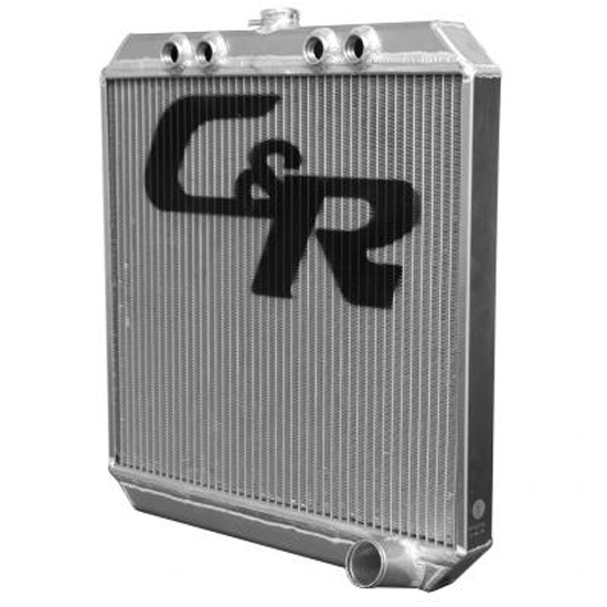 C&R 843-20228 Sprint Car Radiator, 20 x 22 Inch, 1.75 Inch Outlet