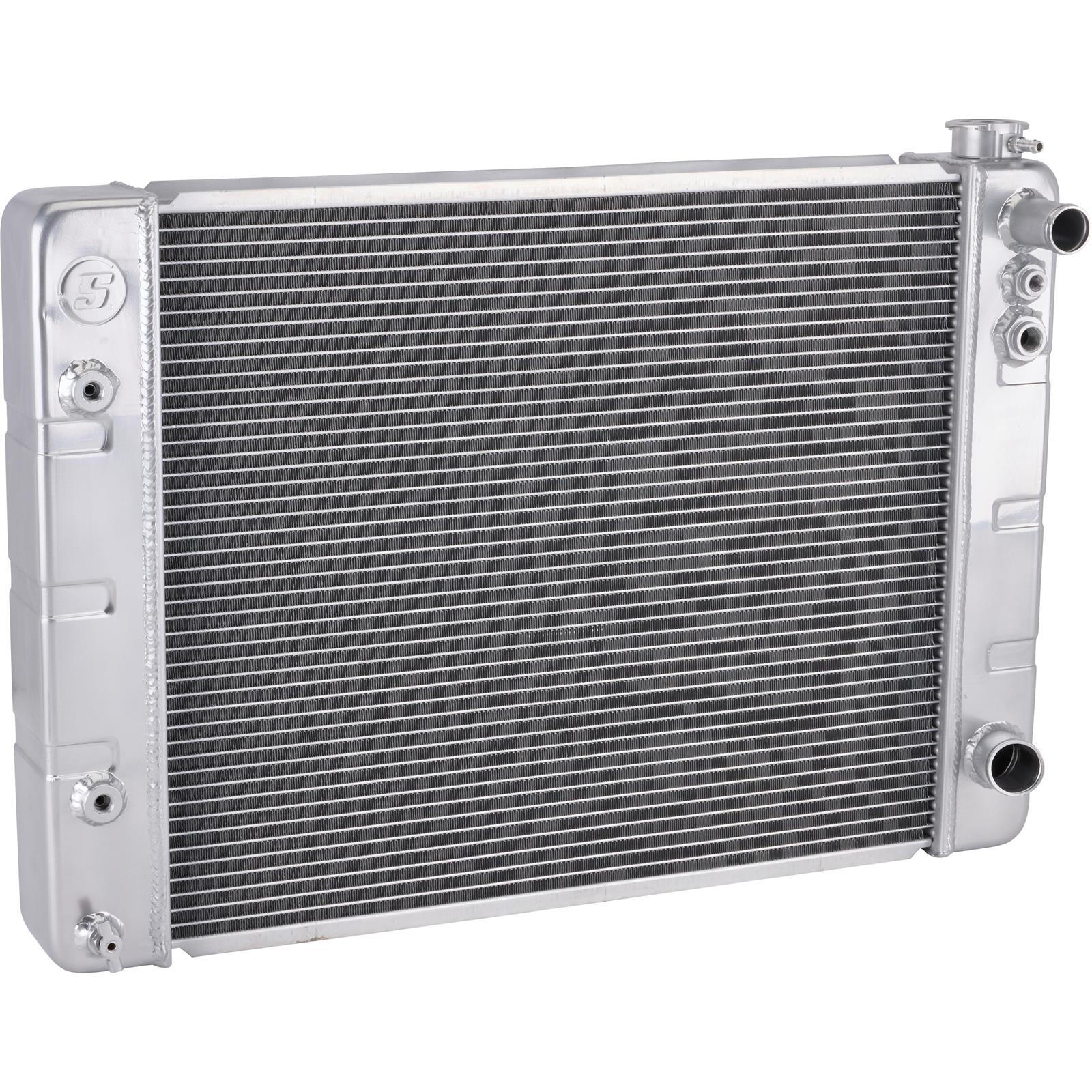 WindChill™ Universal LS 3-Row Aluminum Radiator w/ Cooler, Plain