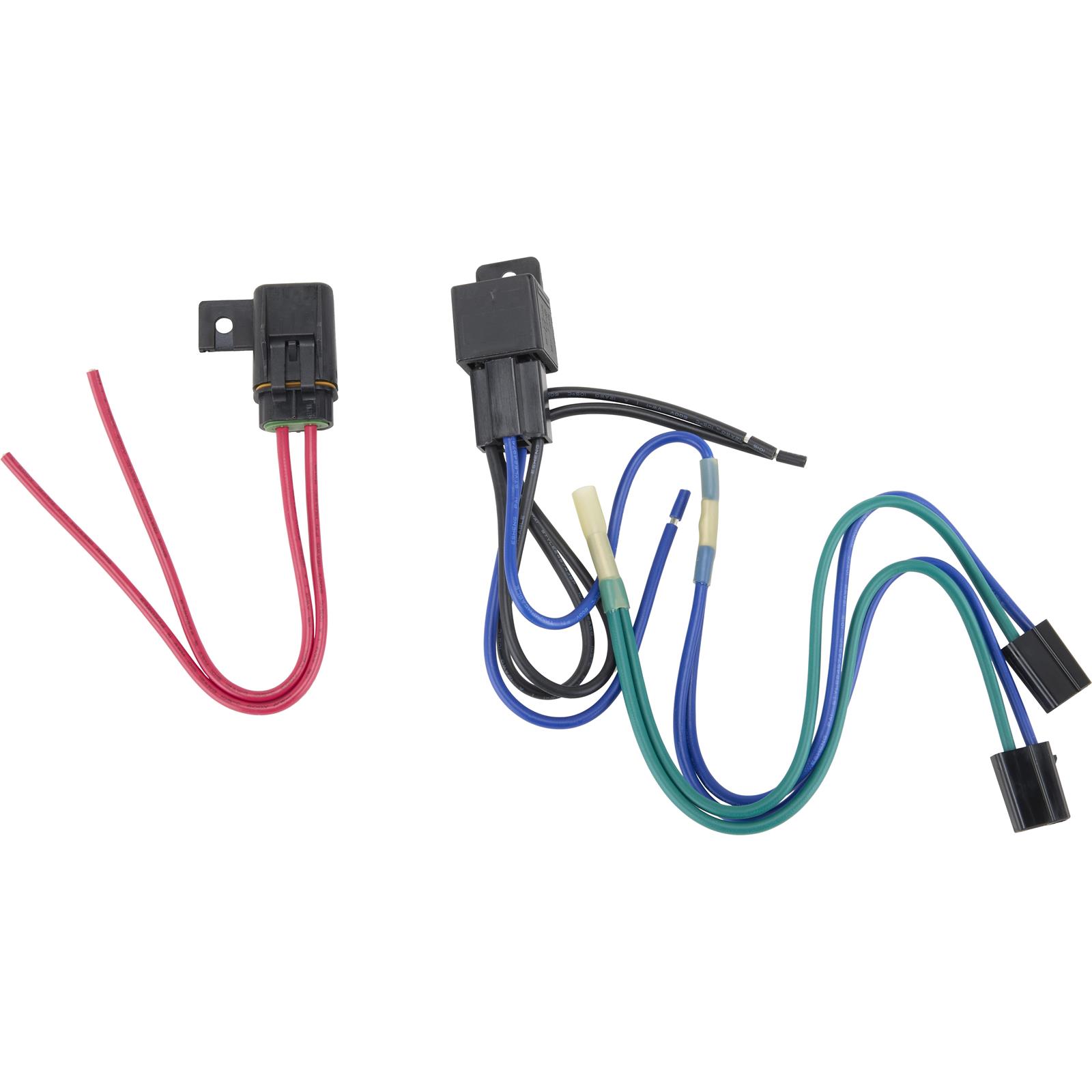 Fan Relay Harness Kit, Single Or Dual Fan Application Up To 40AMP