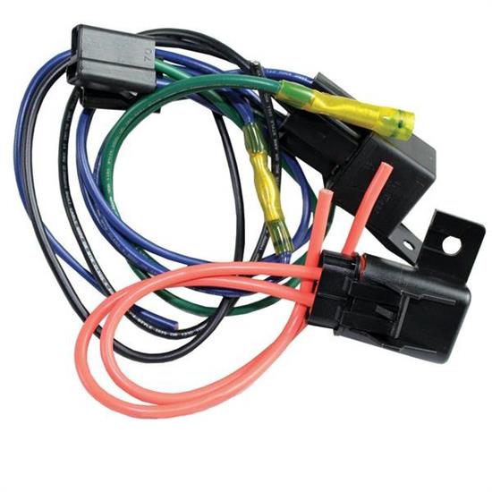 Fan Relay Harness Kit, Single Or Dual Fan Application Up To 40AMP