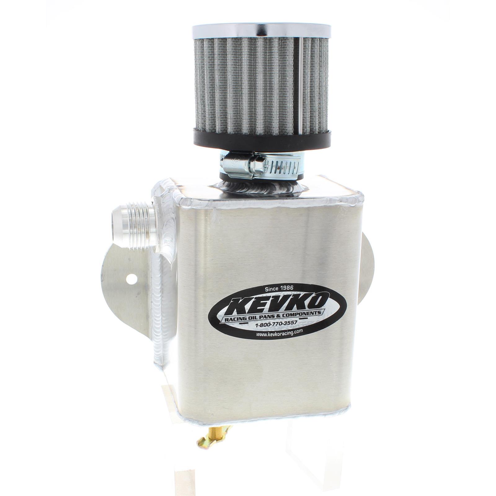 Kevko K9085 Remote Breather Tank, with 1-1/2 Inch Filter