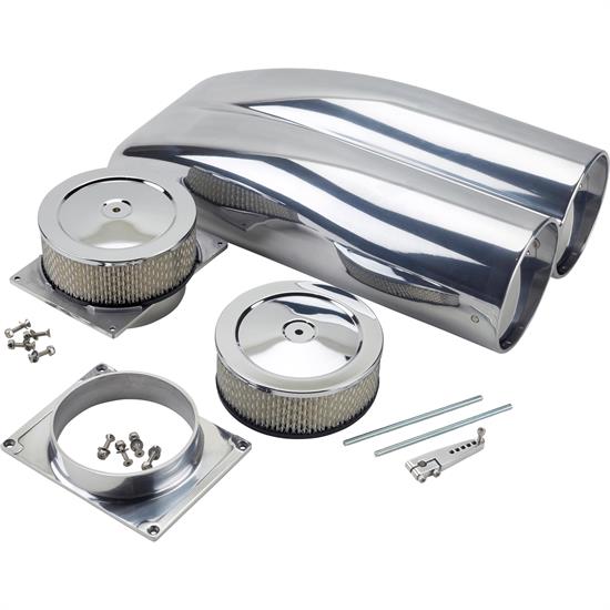 Shotgun Bill's Scoop® Aluminum Air Intake Scoop, Polished