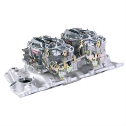 Small Block Chevy Street Tunnel Ram Kit, Polished Scoop