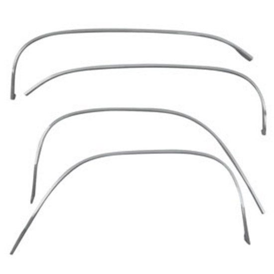 Replacement Wheel Opening Trim Molding Set, 68-69 Chevelle, 4-Piece