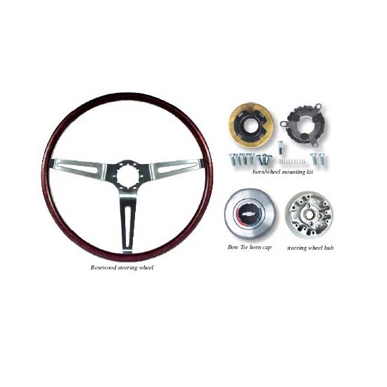 Steering Wheel Kit with Tilt, Buttons, and Hardware, 1969-70 Chevy