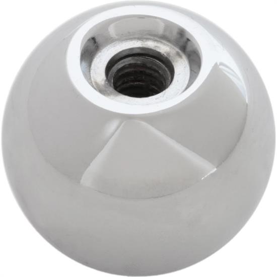 Classic Headquarters W-113A Chrome Shifter Knob, 3/8 Inch Hurst