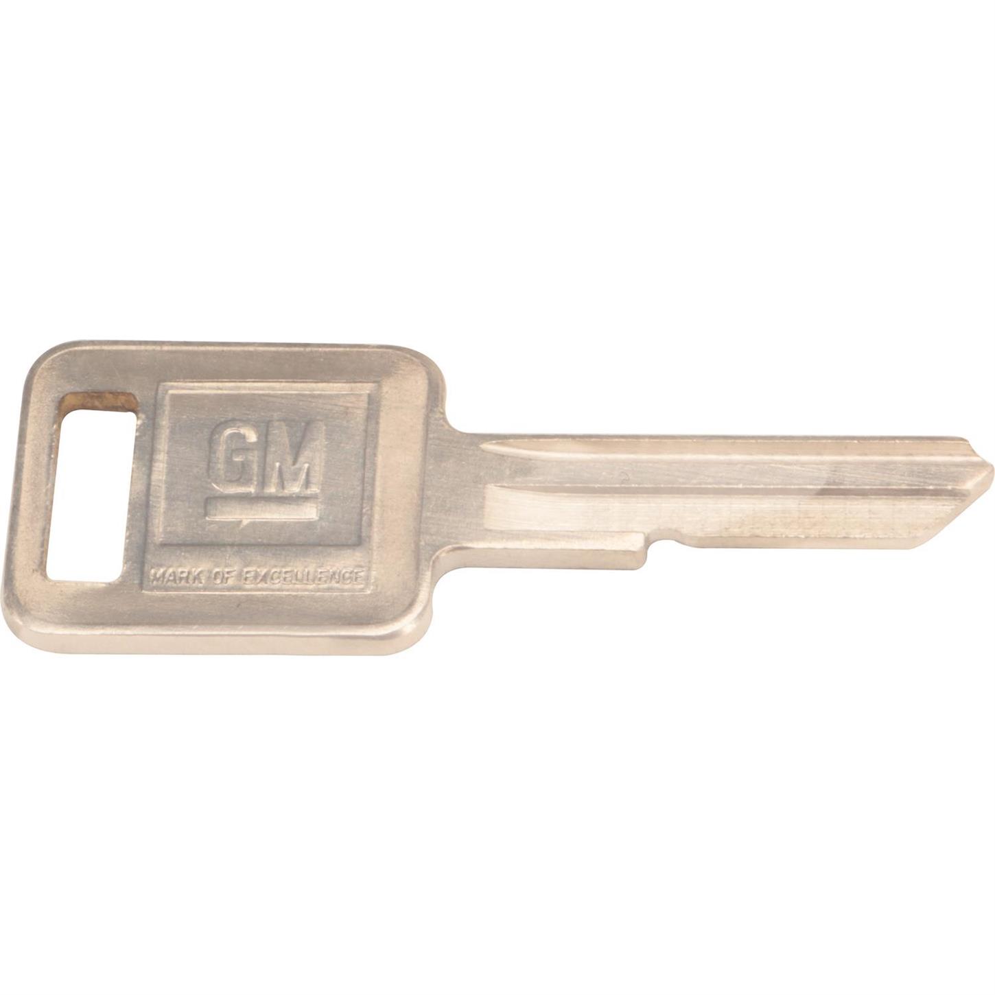 Classic Auto Locks CL-222 Square Head Key, 1967, 1971, 1975, 1979