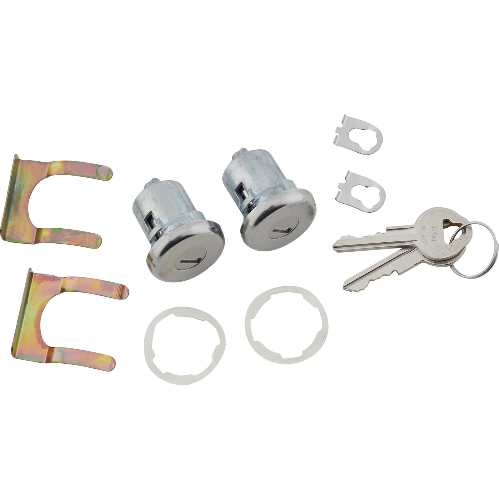 Classic Auto Locks CL-109B Door Lock with Key, 1962-66 Chevy II