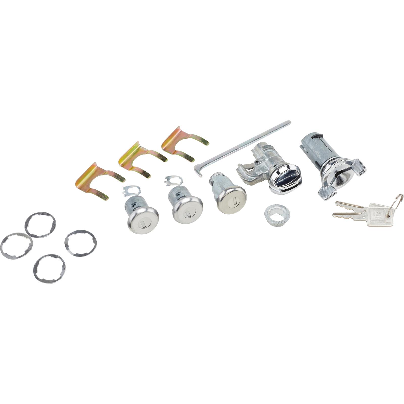 Classic Auto Locks CL-338 Complete Lock Kit for 1970-77 Chevelle