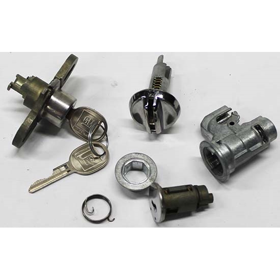 Classic Auto Locks CL-125 Glove Box/Trunk Lock Kit for 1974-77 Camaro