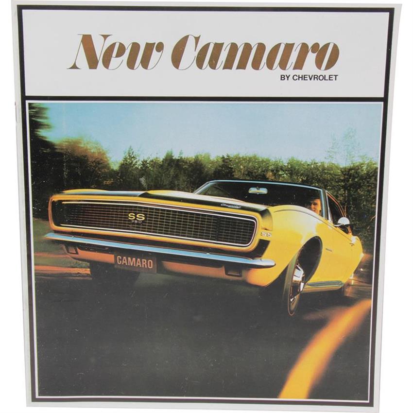 Dave Graham 67-CASB 1967 Camaro Sales Brochure