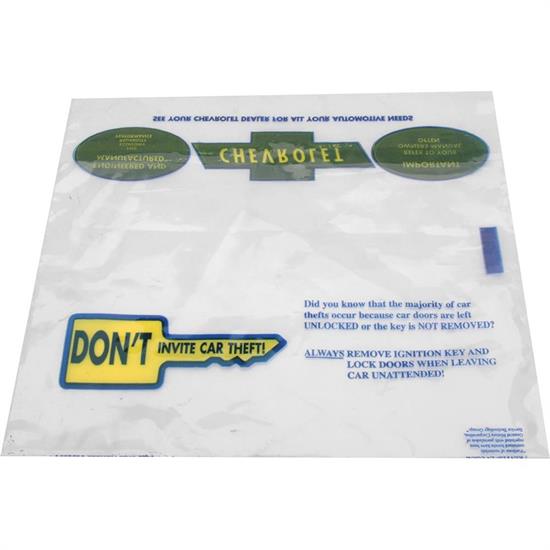 Dave Graham 67-OMB 1967-68 GM Owners Manual Storage Bag Sleeve