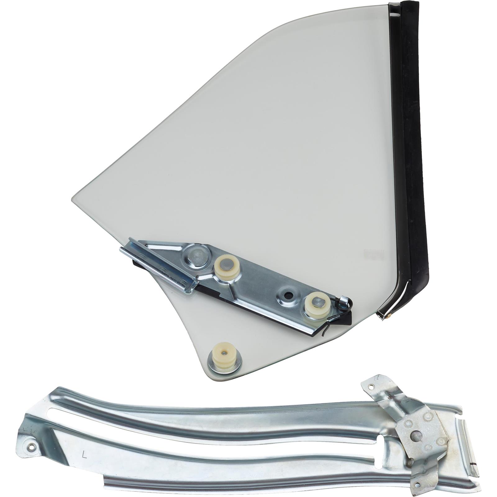 Dynacorn 1076K LH Quarter Window Glass Assembly, 68-69 GM F-Body