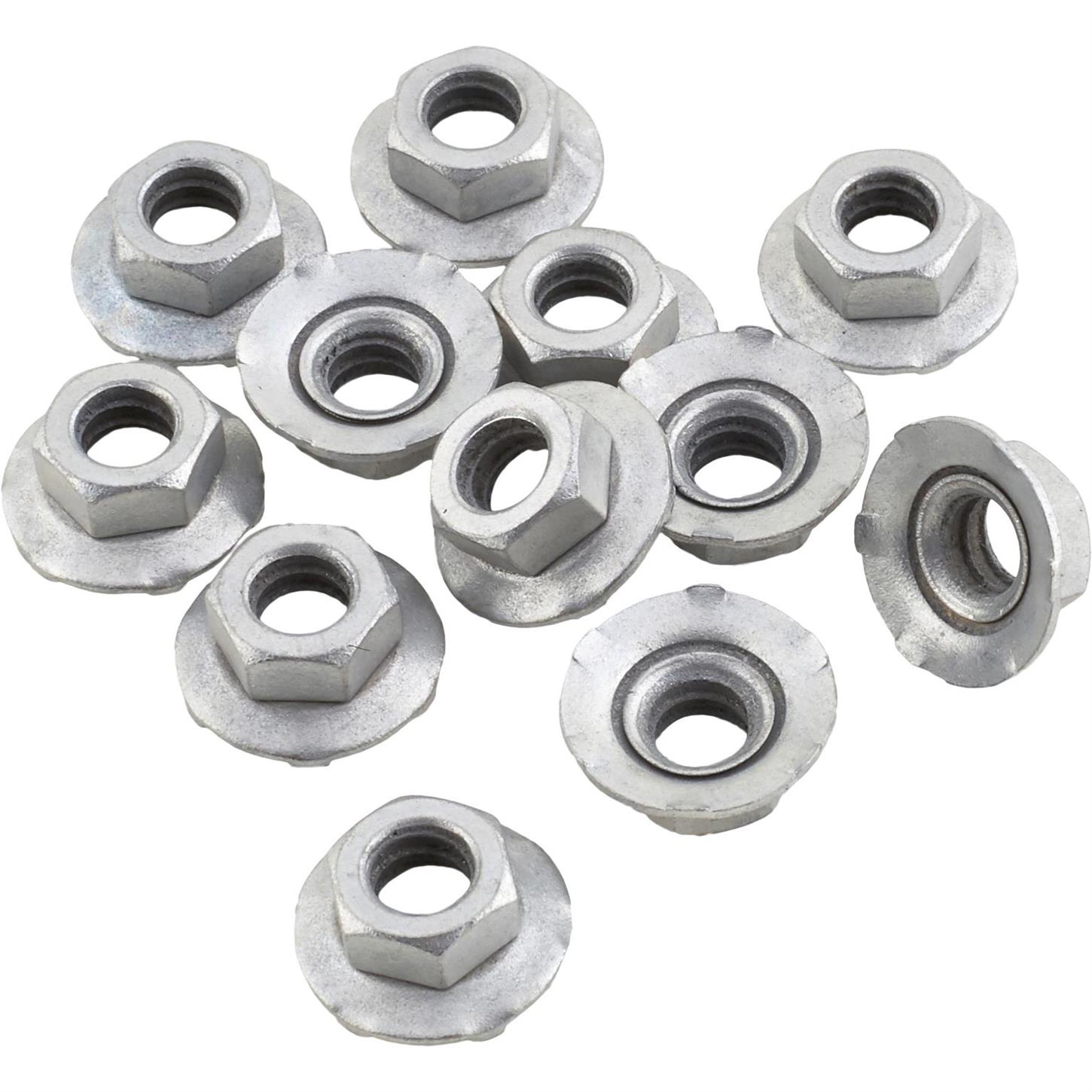 Tail Light Bezel Nuts for 1967-68 Camaro, 12-Piece Kit
