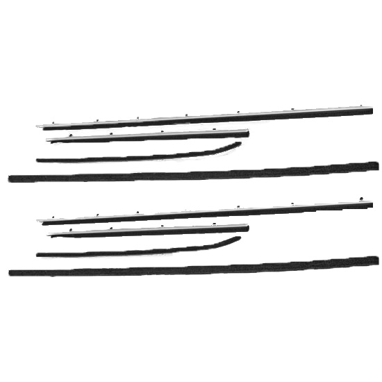 Repops CA142R Window Felt Kit for 1967 Camaro Coupe, 8-Piece