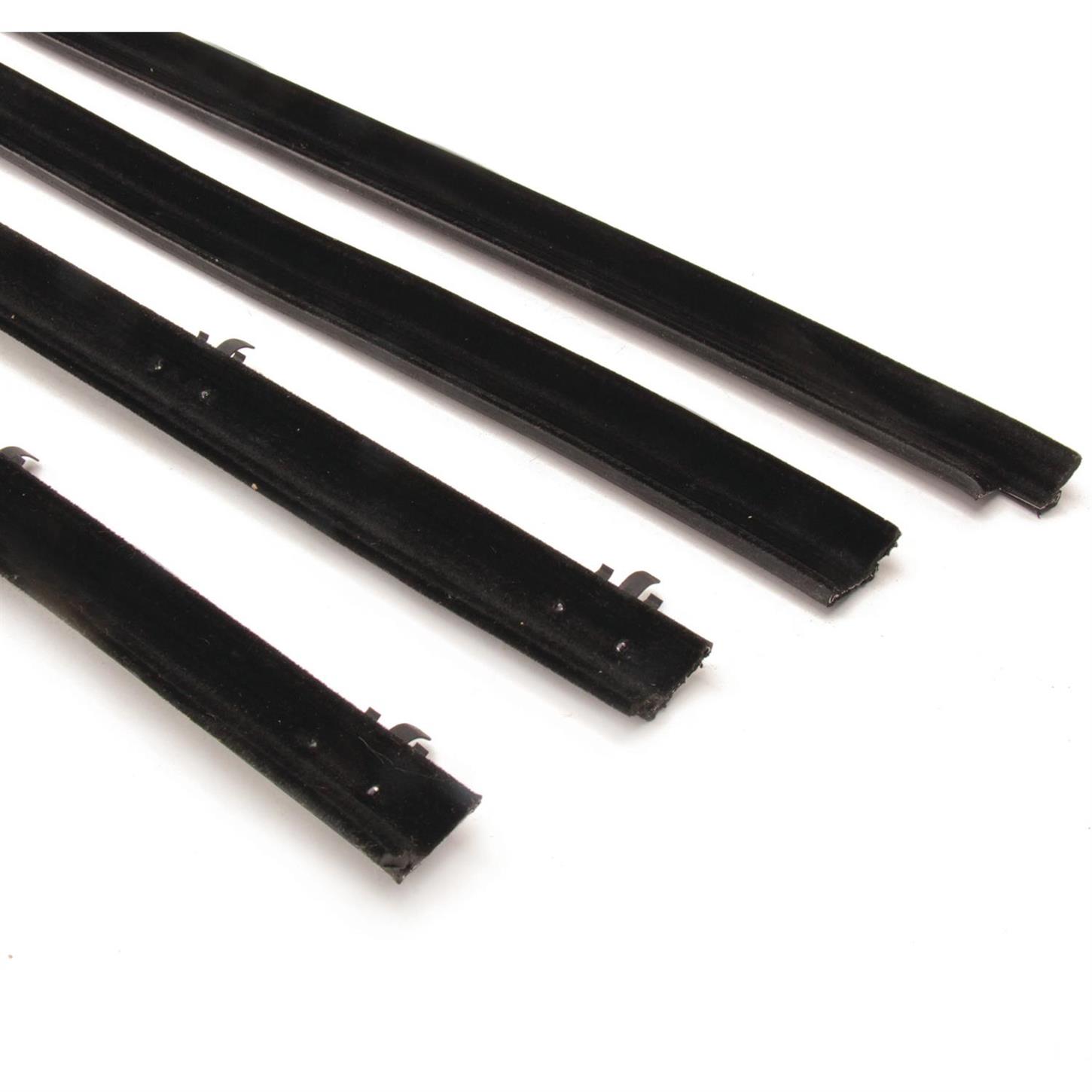 Repops N123R 75-79 Nova Window Felt Kit, 2 Dr, 4 pc