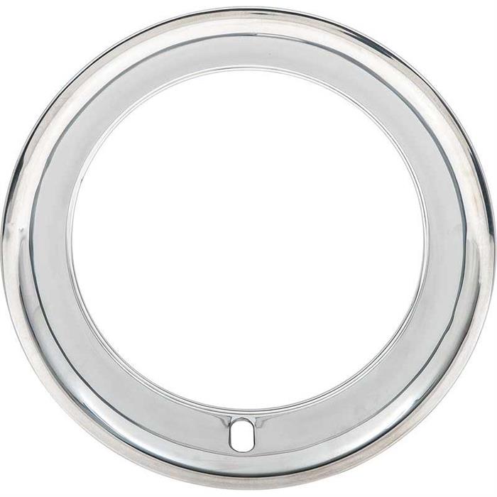 OER TK3125 15 In Stainless Steel Rally Wheel Trim Ring,2-1/4 Deep