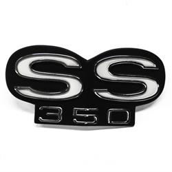 OER 3916610 SS-350 Grille Emblem for 1967 Camaro