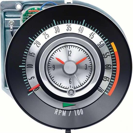 OER 6468713 1968 Camaro 5500 Red Line Tic-Toc-Tach