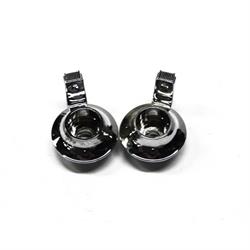 OER K657 Reproduction Radio/Stereo Knobs, 69-70 Camaro, Chrome, Pair