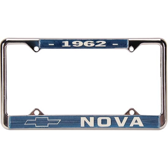 OER LF62N 1962 Chevy II Nova License Plate Frame