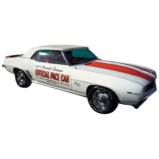 Phoenix Graphics 1969DD, 1969 Indy 500 Pace Car Decals