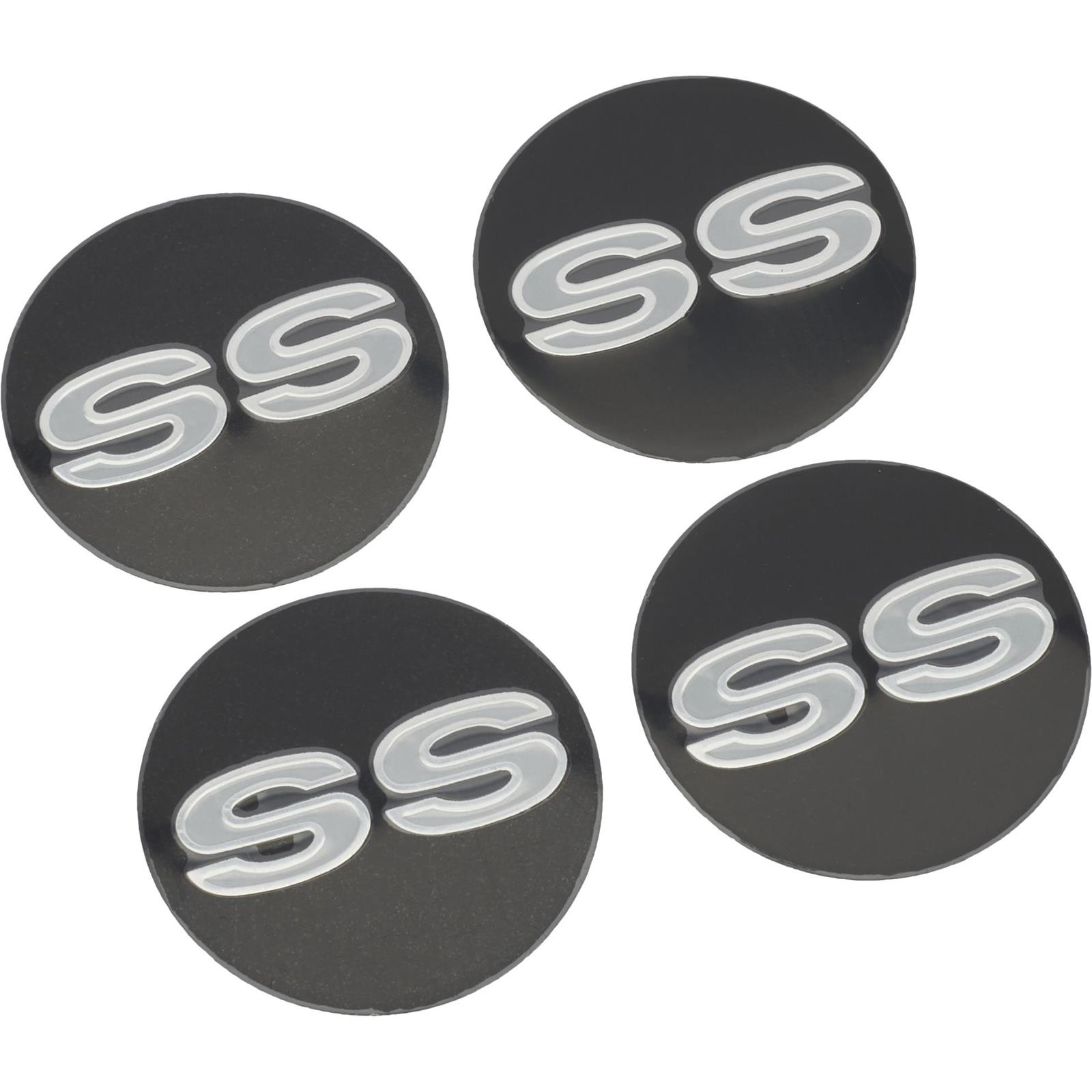 SS Wheel Center Cap Inserts, Set of 4