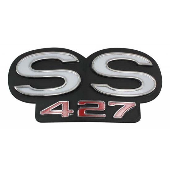 Trim Parts 6717 Camaro 427 SS Grille Emblem, 1967-68 Standard/RS