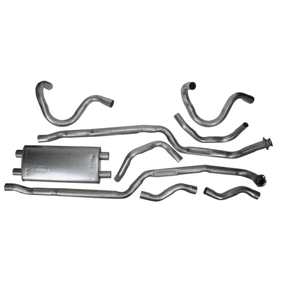 D & R Classic Z00086-2 Exhaust Kit w/Transverse Muffler, Camaro
