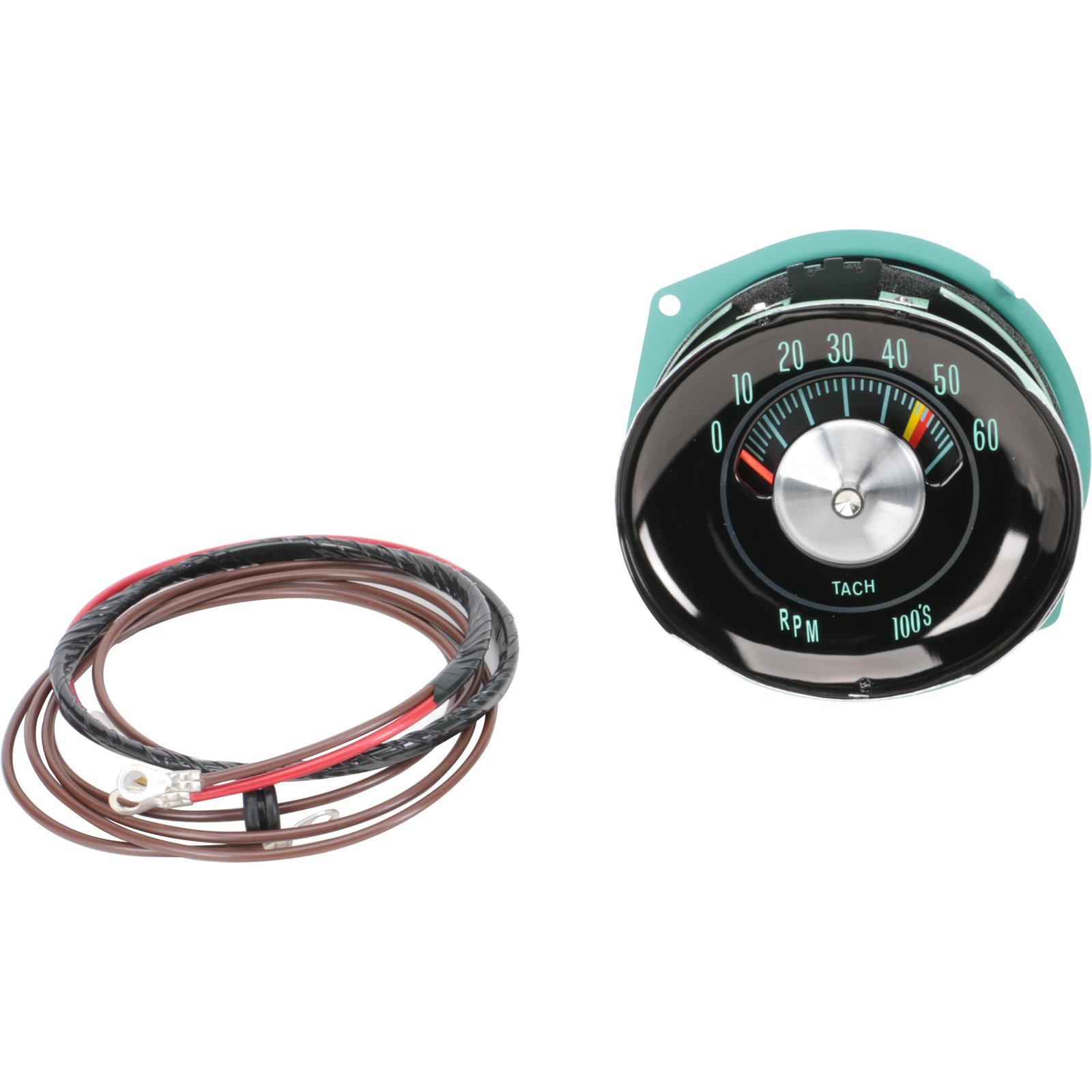RESTOPARTS C210107 6000 RPM Tachometer, 1964-65 Chevelle