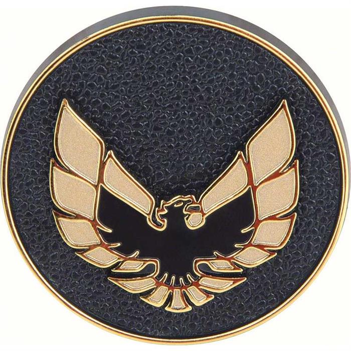 OER 3063896 76-81 Firebird, Door Panel Emblem, Black/Gold