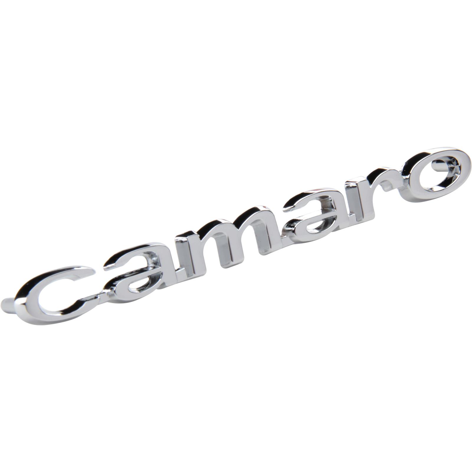 OER 3907901 Camaro Reproduction Fender Emblem, Chrome Finish