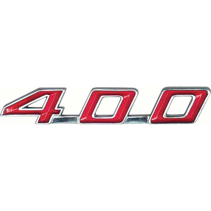 OER 7728616 1967-69 Firebird In400 In Trunk Emblem