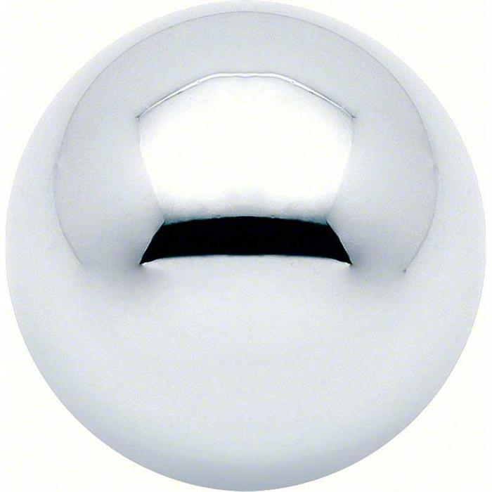 OER 9793565 Chrome Shift Ball, 3/8 In w/Hurst Shifter