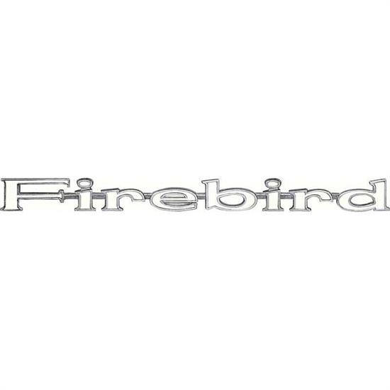 OER 9796319 1967-69 Firebird Front Fender Emblem